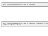 Html About Positioning The Speech Bubble Created By Css Stack Overflow
