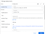 Google Apps Script Add Ons Not Update Deployments After Make Change