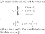 Probability Random Walk On Mathbb Z Mathematics Stack Exchange