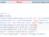 Javascript Difference Between Source Code And Inspect Element