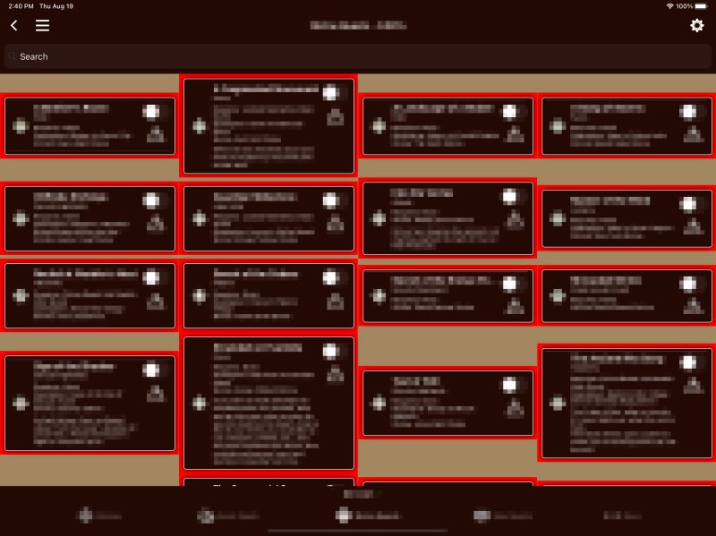 Ios Xamarin Forms Collectionview Griditemslayout Same Height Elements - Landscape Texture Collection - Retina Quality