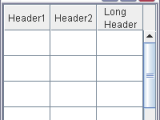 Java Creating Multi Line Header For Jtable Stack Overflow