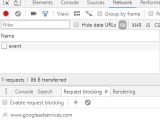 Windows How To Maintain Chrome Enable Request Blocking After