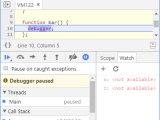 Javascript Why Does Chrome Debugger Think Closed Local Variable Is