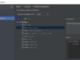 Pycharm Can T Add Custom Postfix Completion Template Stack Overflow
