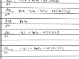 Matrix Solving A System Of First And Second Order Differential