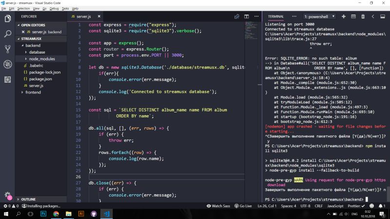 Node Js Npm Install Error Node Pre Gyp Stack Overflow - Best Gradient Backgrounds in Ultra HD