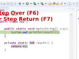 Java What Does No Method Return Value Mean In Eclipse Debug