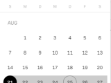 Css Angular Datepicker Change The Date Range Selection Style