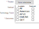 Jquery Having Two Checkboxes At Same Level In A Drop Down Filter