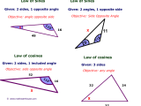 Trigonometry How To Find The Area Of A Triangle When Only One Side