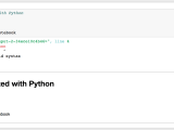 Python Syntax Error Generated Stack Overflow