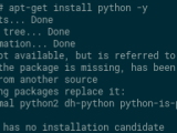 Ubuntu Docker Python Has No Installation Candidate Stack Overflow