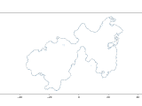 Python Calculating Paths Around Complicated Shape Stack Overflow