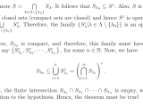 Real Analysis Proof That Arbitrary Intersection Of Compact Sets Is