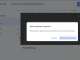 How To Add Authentication To A Google Apps Script Without It Expiring