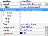 Java Customize Jtable Like Eclipse Property Window Stack Overflow