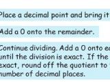 Math Remainder Quotient Program For Decimal Values Using Java