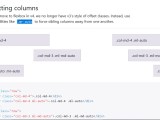 Css Offsetting Columns Is Not Working Bootstrap V4 0 0 Beta Stack