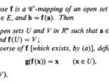 Question About The Inverse Function And The Implicit Function Theorems