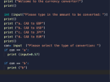 Python Currency Converter Not Real Time Stack Overflow