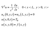 Solving Two Dimensional Heat Equation Mathematics Stack Exchange