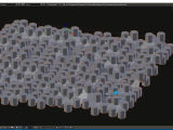 Objects Array Modifier Displacement Blender Stack Exchange
