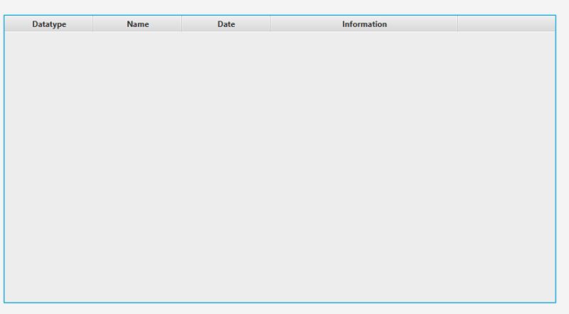 Java Javafx Tableview Data Doesn T Show Stack Overflow - 4K Minimal Pictures for Desktop