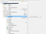 Eclipse No Action Available In Build Path No Java Option Available In