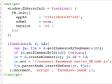 Javascript Facebook Js Sdk Language Stack Overflow