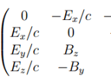 Electromagnetism Einstein Notation In Electrodynamics Physics Stack