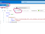 Azure Synapse Workspace Where The Scripts Are Published Stack Overflow
