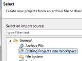 Eclipse Tutorial Importing Existing Projects