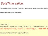 C Get Datetime On Querystring Stack Overflow