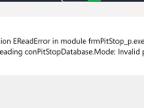 How Do I Fix A Ereaderror In Delphi 10 4 Stack Overflow