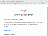 Reactjs React Google Firebase Error 403 Restricted Client