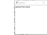 Python Window Opened From A Class Is Not Displaying Correctly Stack