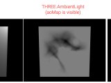 Ambient Occlusion Not Showing In Three Js Stack Overflow