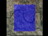 Python Plotting A Shape With Google Satellite Image As Basemap