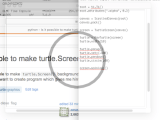 Python Is It Possible To Make Turtle Screen Background Transparent