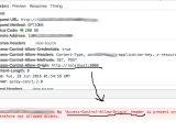 Javascript Cors No Access Control Allow Origin Header Is Present