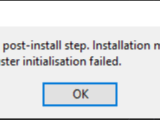 Postgresql 16 Failed To Initialise The Database Cluster With Initdb