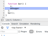 Javascript Why Does Chrome Debugger Think Closed Local Variable Is