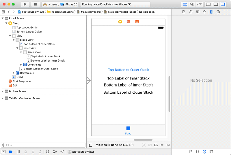 Ios Nested Uistackviews Broken Constraints Stack Overflow - High Quality HD Ocean Photos | Free Download