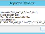 Qgis Db Manager Oracle Db Importing Vector Layer Fails Prompting