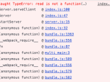 Javascript Webpack Error Read Is Not A Function Stack Overflow