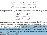 Question About The Inverse Function And The Implicit Function Theorems