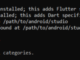 Flutter Plugin Not Installed This Adds Flutter Specific Functionality