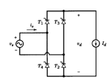 Harmonics Single Phase Thyristor Full Bridge Rectifier Vs Three Phase