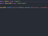Javascript How Can I Output Hello World In This Simple React Code